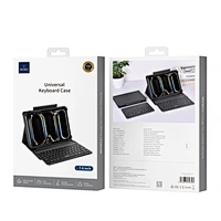 WIWU magnetic keyboard for ipad , pu leather wireless keyboard , 3 in 1 ...